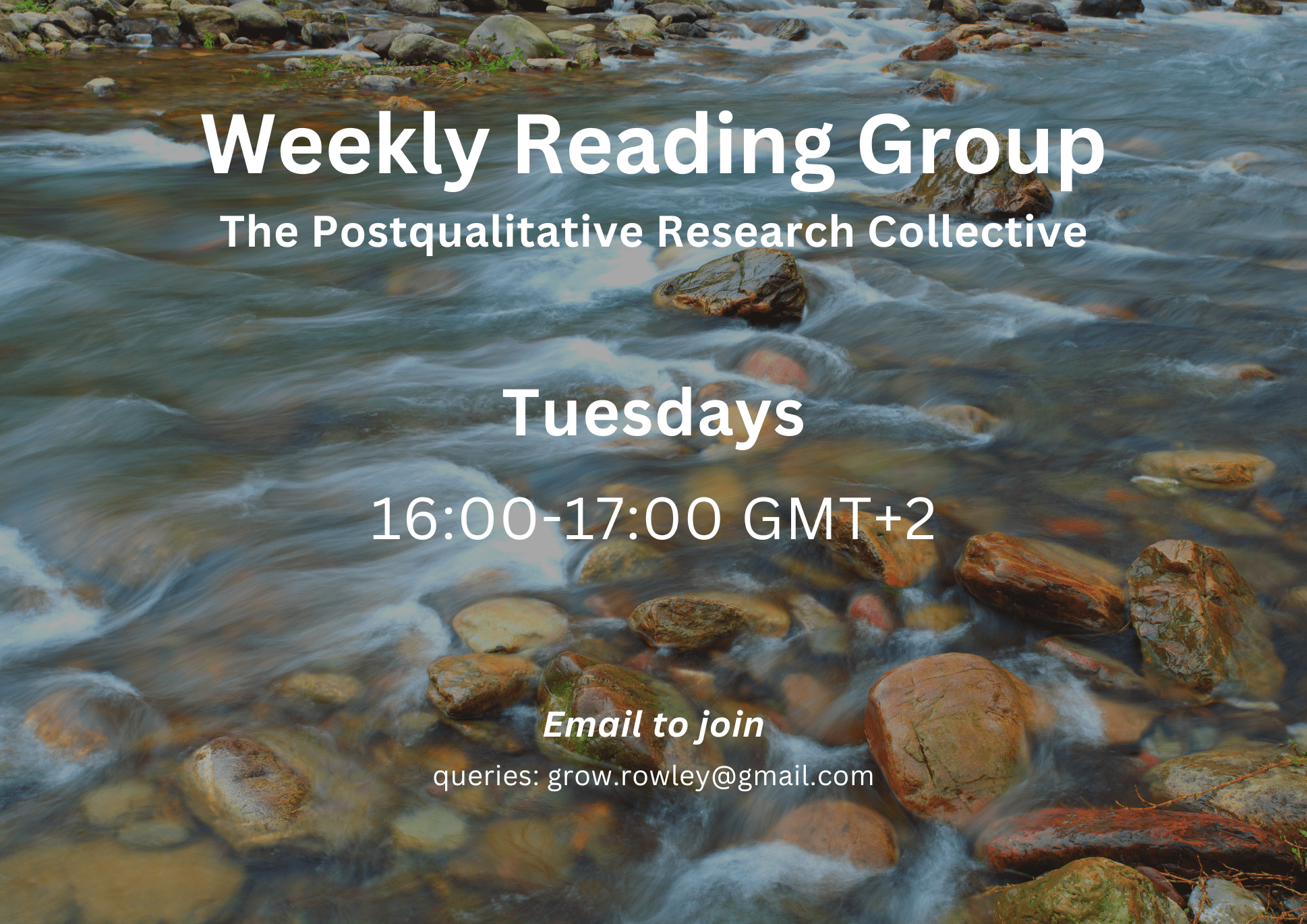 Upcoming Events – Postqualitative Research Collective